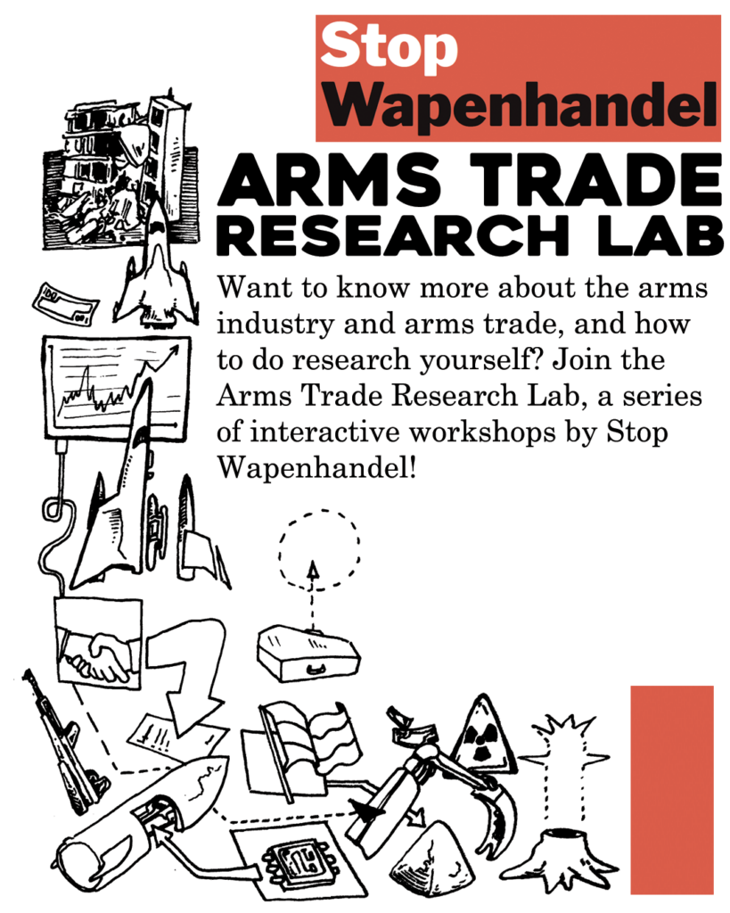 Join the Arms Trade Research Lab – Stop Wapenhandel